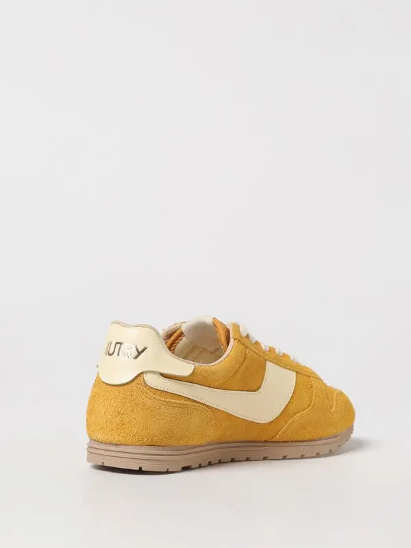 AUTRY Suede Trainers - Ocher