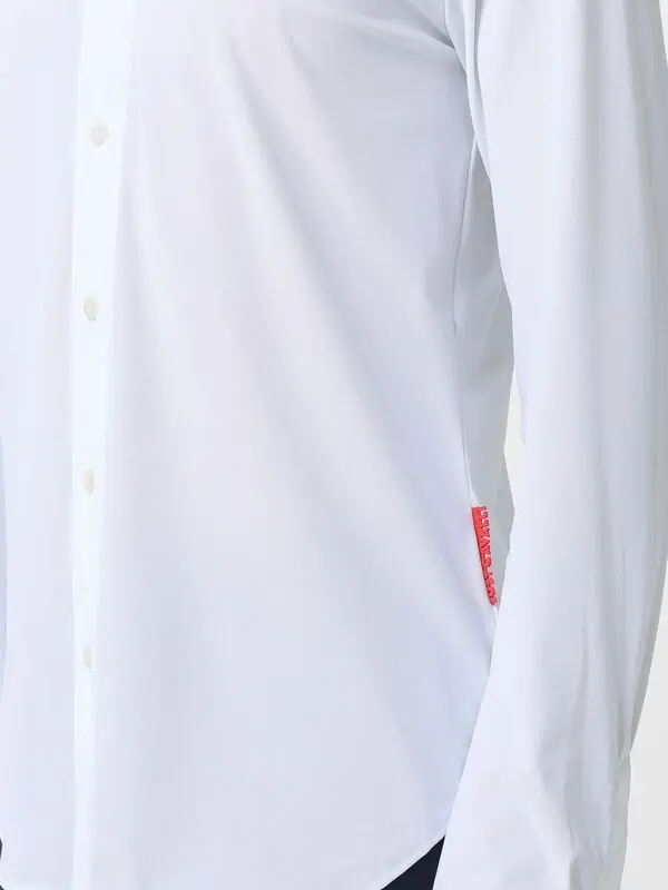 Just Cavalli Slim Fit Shirt In Technical Fabric