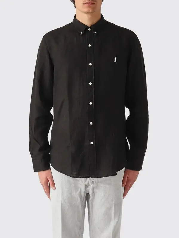 Polo Ralph Lauren Linen Casual Shirt - Black