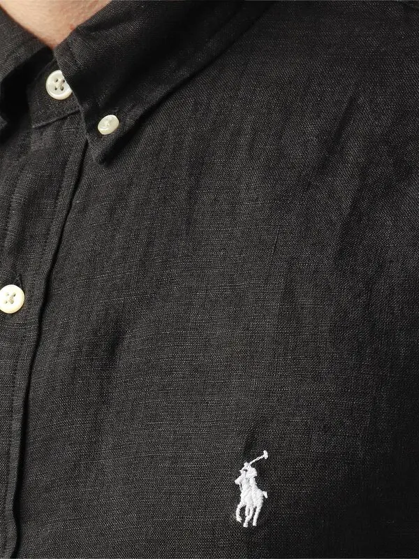Polo Ralph Lauren Linen Casual Shirt - Black