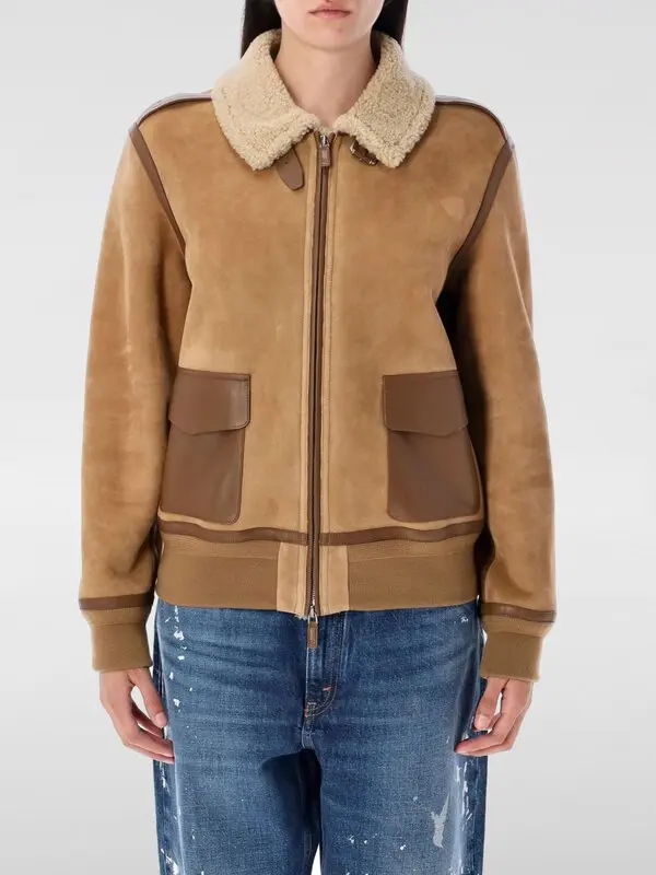 Polo Ralph Lauren Suede And Aviator Jacket