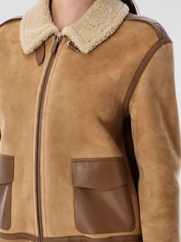 Polo Ralph Lauren Suede And Aviator Jacket
