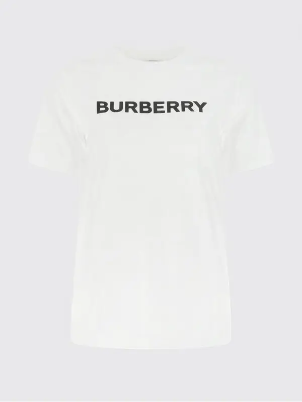 Burberry Cotton T-shirts With Logo