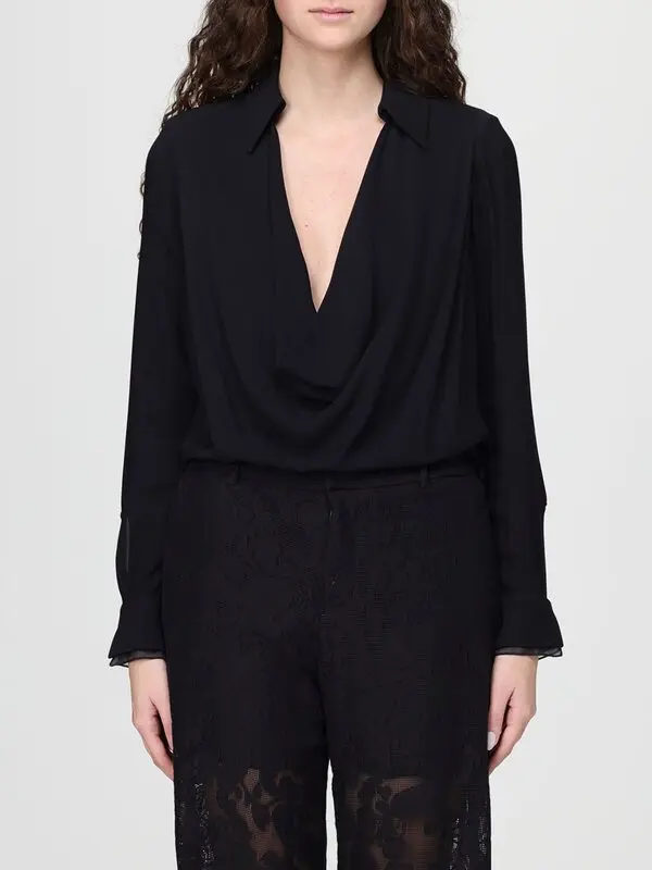 Elisabetta Franchi Top Colour - Black