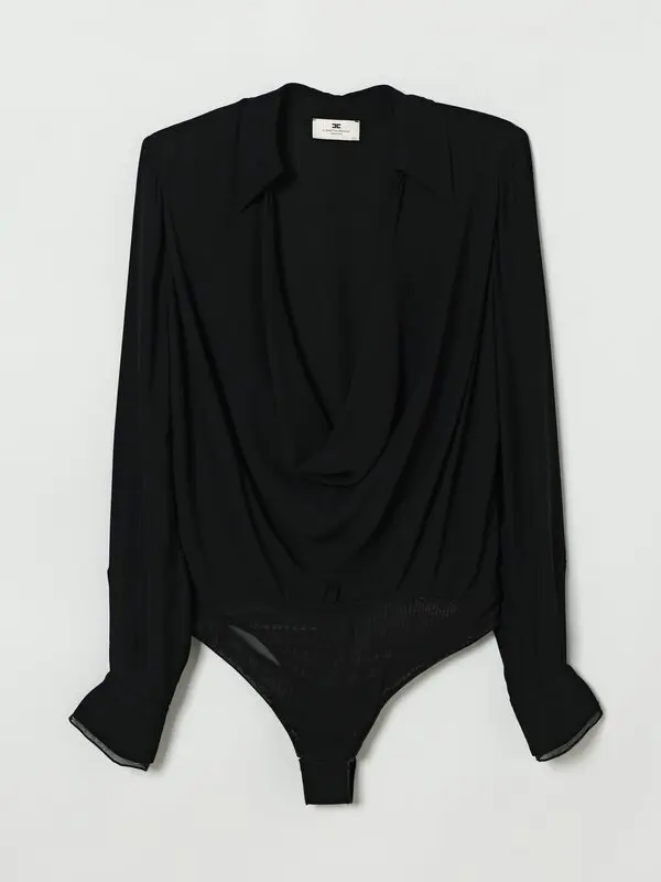 Elisabetta Franchi Top Colour - Black