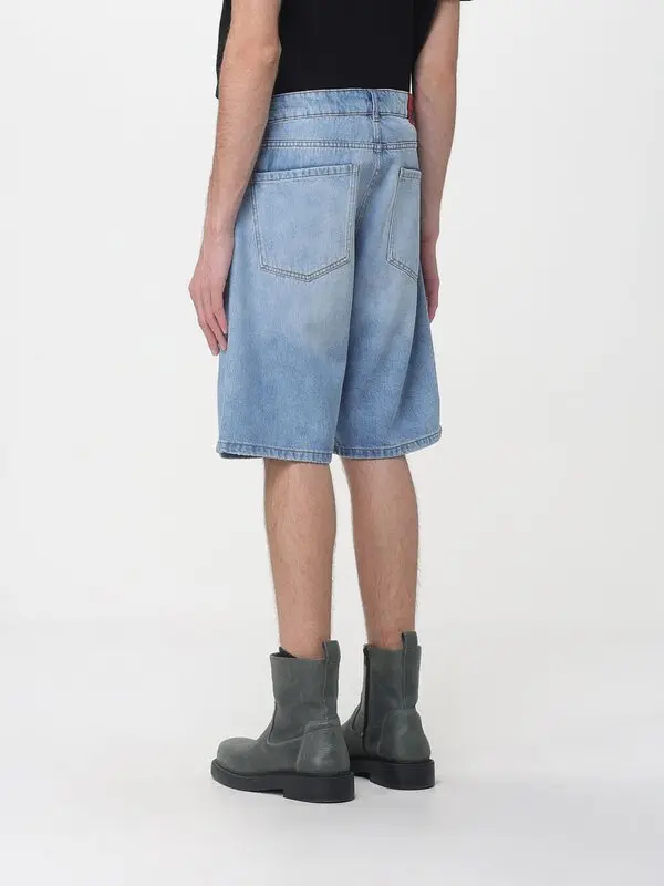 Just Cavalli Cotton Denim Shorts