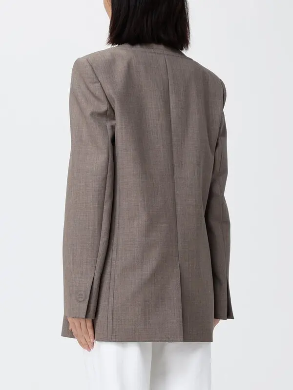 Moschino Single-breasted Wool Blend Blazer