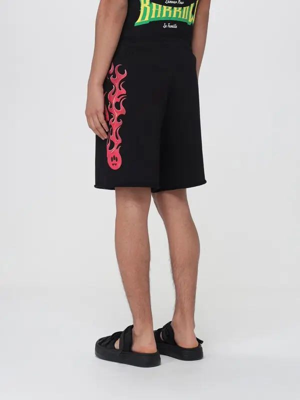 BARROW Cotton Jogging Shorts - Black