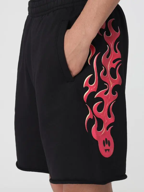 BARROW Cotton Jogging Shorts - Black