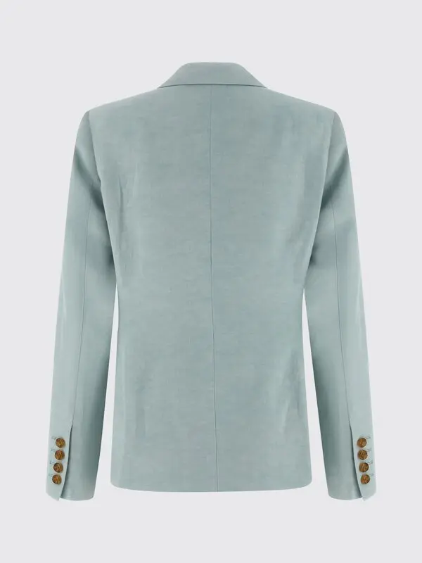BLAZÉ MILANO Linen And Silk Double-breasted Blazer