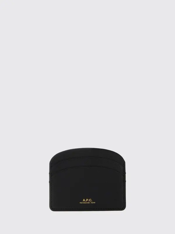 A.p.c. Calfskin Leather Card Holder