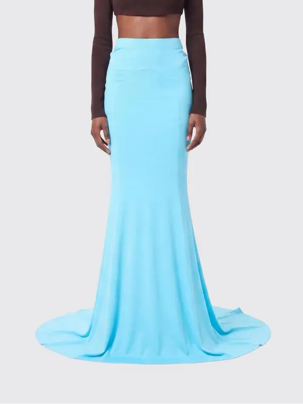 TOM FORD Jersey Long Skirt With Train