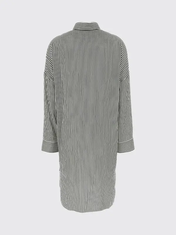 TOM FORD Striped Silk Shirt Dress
