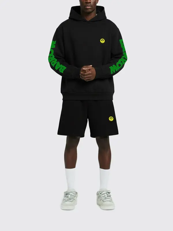 BARROW Cotton Sport Shorts - Black
