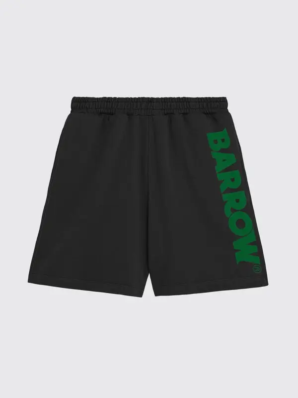 BARROW Cotton Sport Shorts - Black