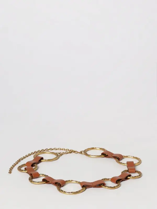 Zimmermann Leather And Metal Belt