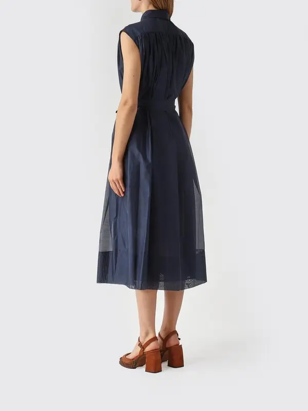 MEIMEIJ Lyocell Blend Chemisier Dress