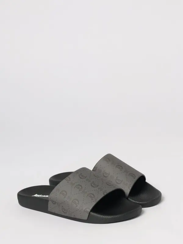 Just Cavalli Rubber Sliders With Printed Logo