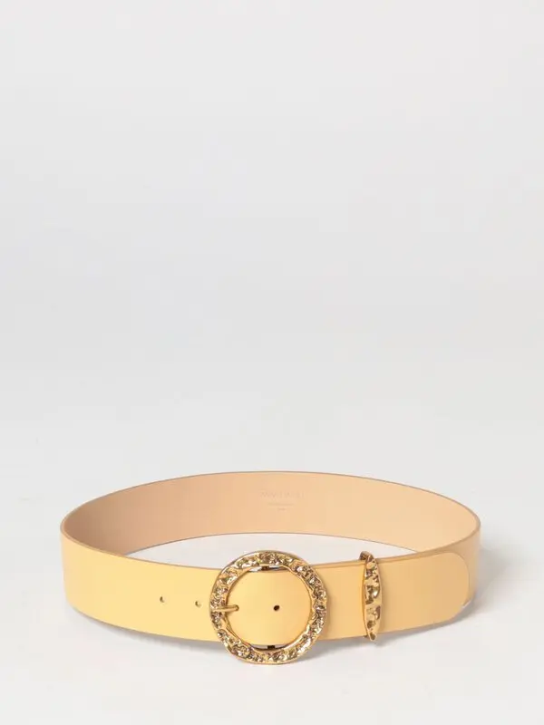 Zimmermann Solena Leather Belt - Beige