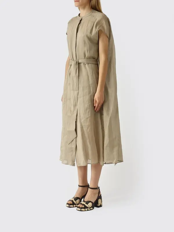 MEIMEIJ Ramie Chemisier Dress