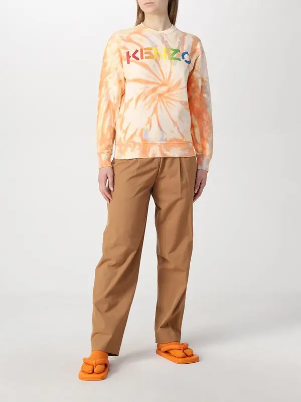 Kenzo Tie-dye Logo Sweatshirt