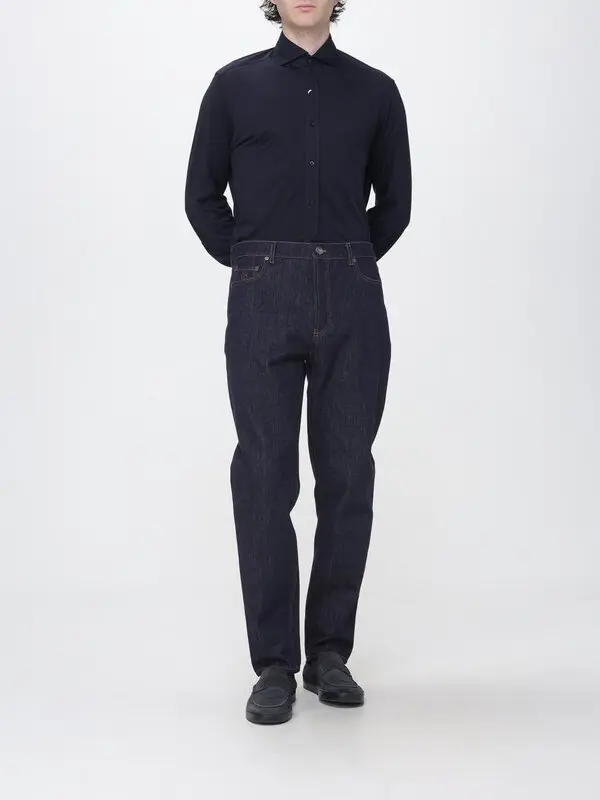 Brunello Cucinelli Slim Fit Five-pocket Cotton Jeans