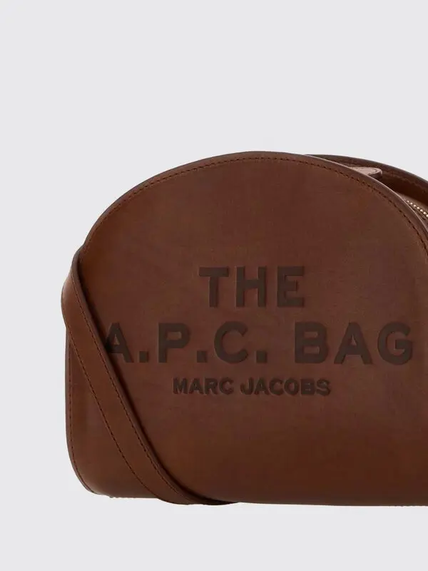 A.p.c. X Marc Jacobs Demi Lune Leather Shoulder Bag