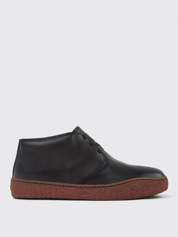 Camper Lace-up Leather Boots