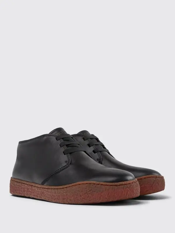 Camper Lace-up Leather Boots