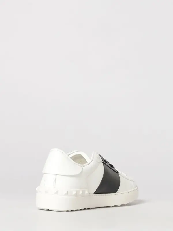 Valentino Garavani Open Leather Sneakers - White 1