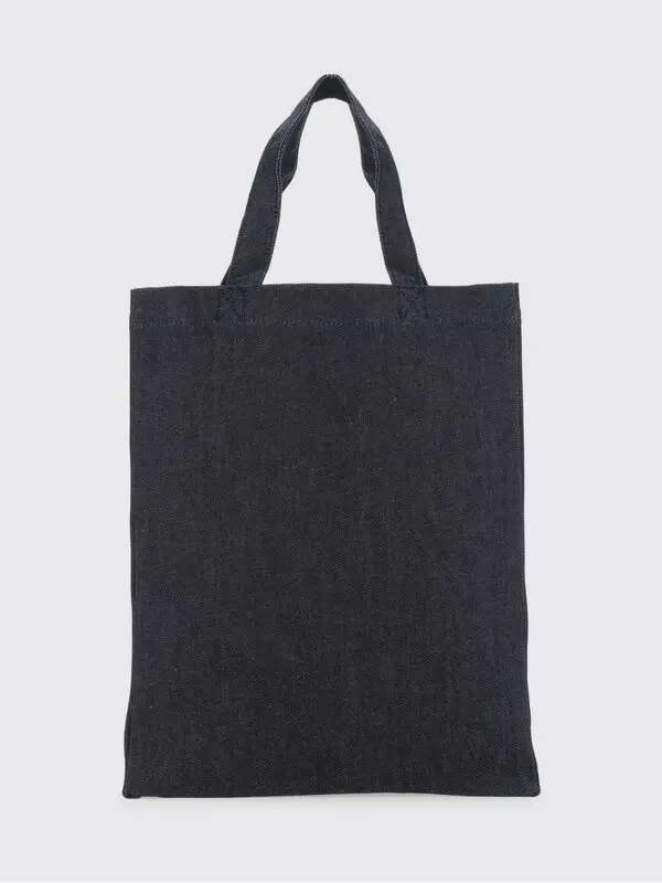 A.p.c. Lou Cotton Denim Tote Bag