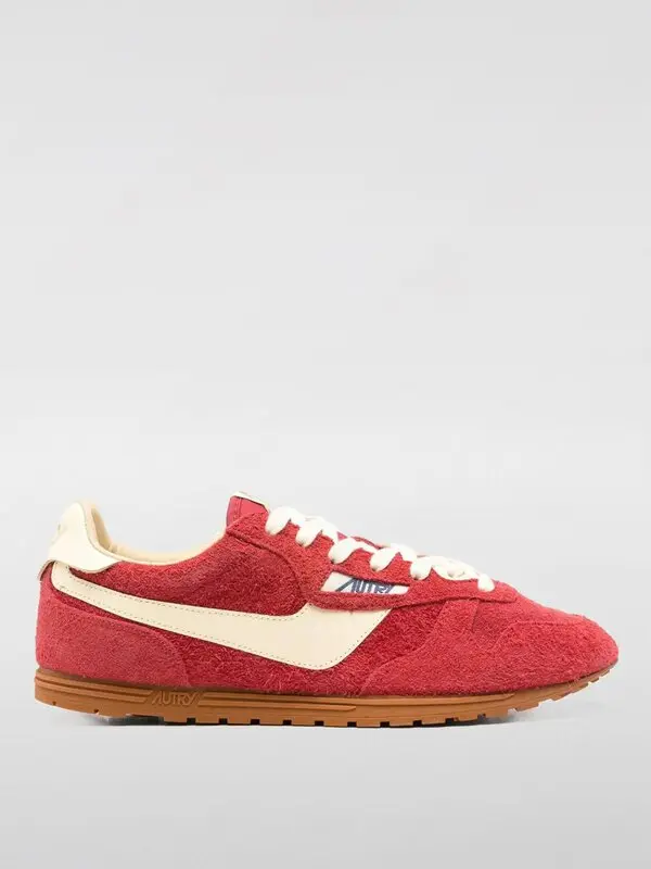 AUTRY Lace Up Athletic Sneakers - Amaranth