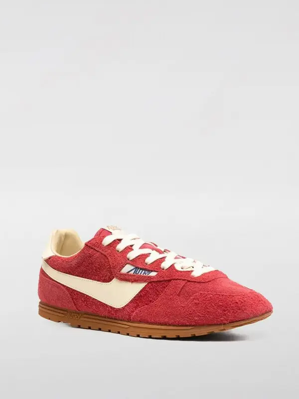 AUTRY Lace Up Athletic Sneakers - Amaranth