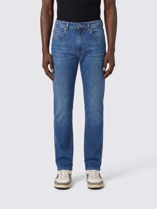Incotex Slim Fit Cotton Denim Jeans