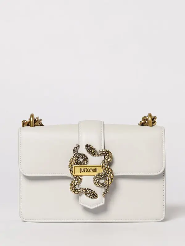 Just Cavalli Faux Leather Bag - Grey