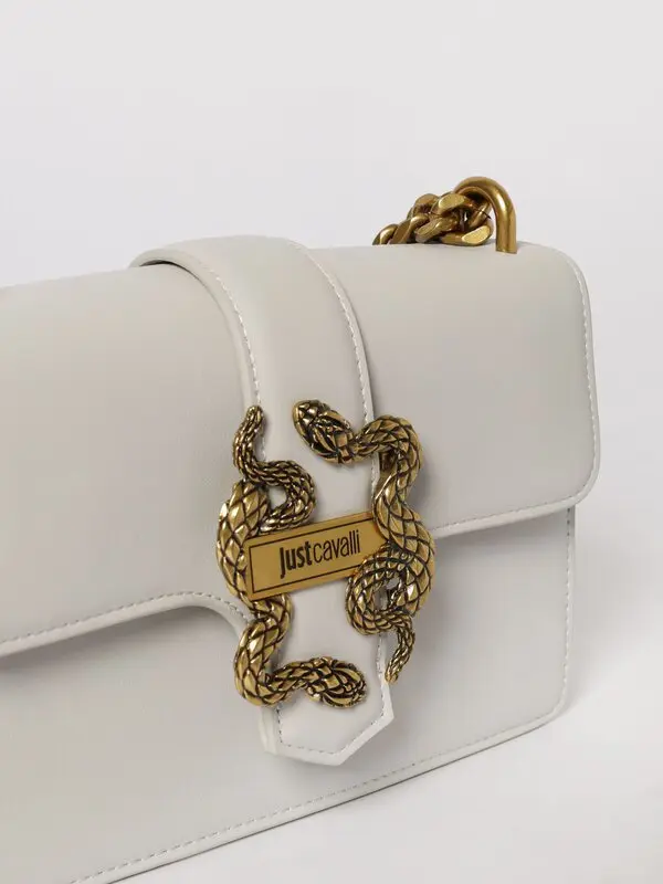 Just Cavalli Faux Leather Bag - Grey