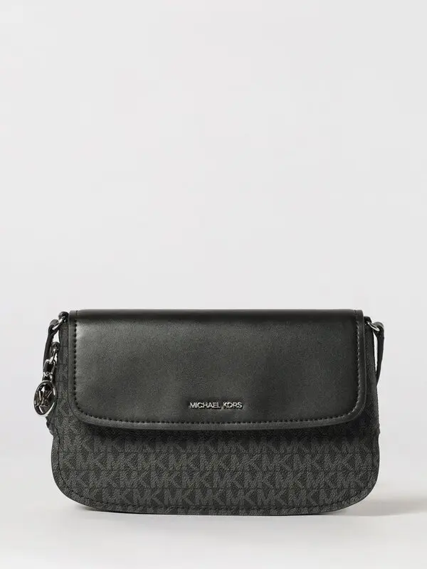 Michael Kors Bag In Coated Cotton With Mk Monogram