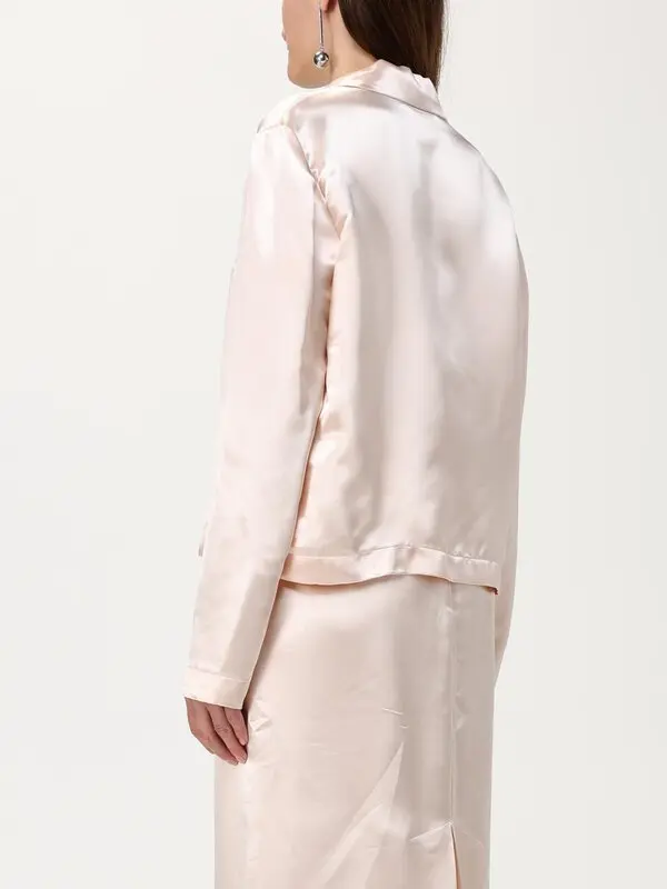 Philosophy Di Lorenzo Serafini Satin Button-up Shirt - Pink