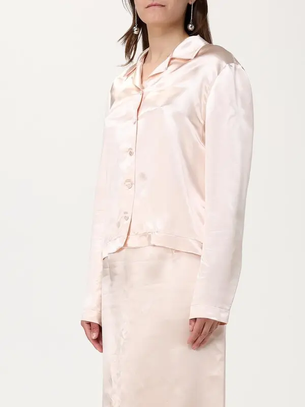 Philosophy Di Lorenzo Serafini Satin Button-up Shirt - Pink
