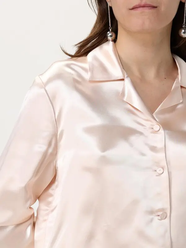 Philosophy Di Lorenzo Serafini Satin Button-up Shirt - Pink