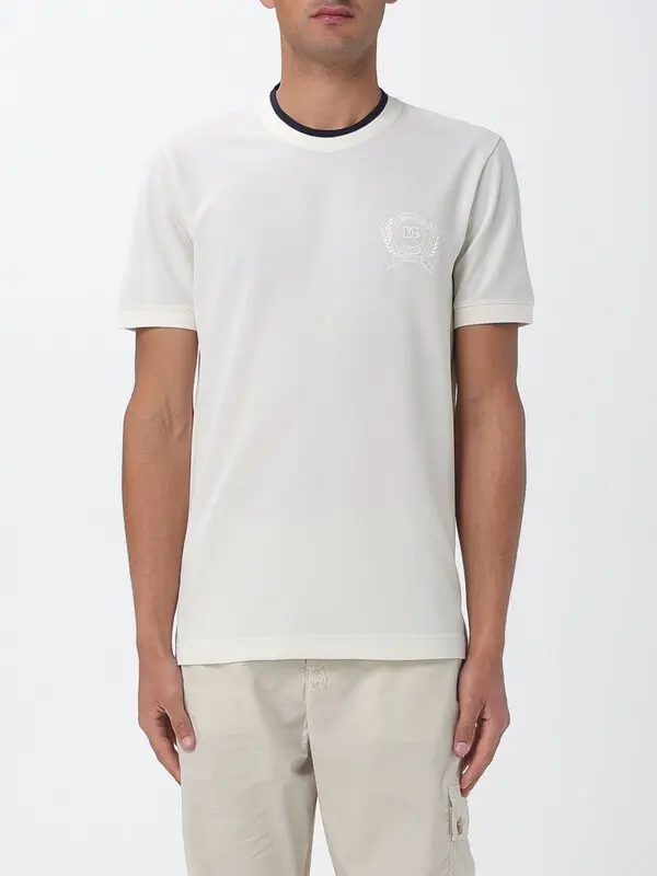 Dolce & Gabbana Technical Piqué T-shirt