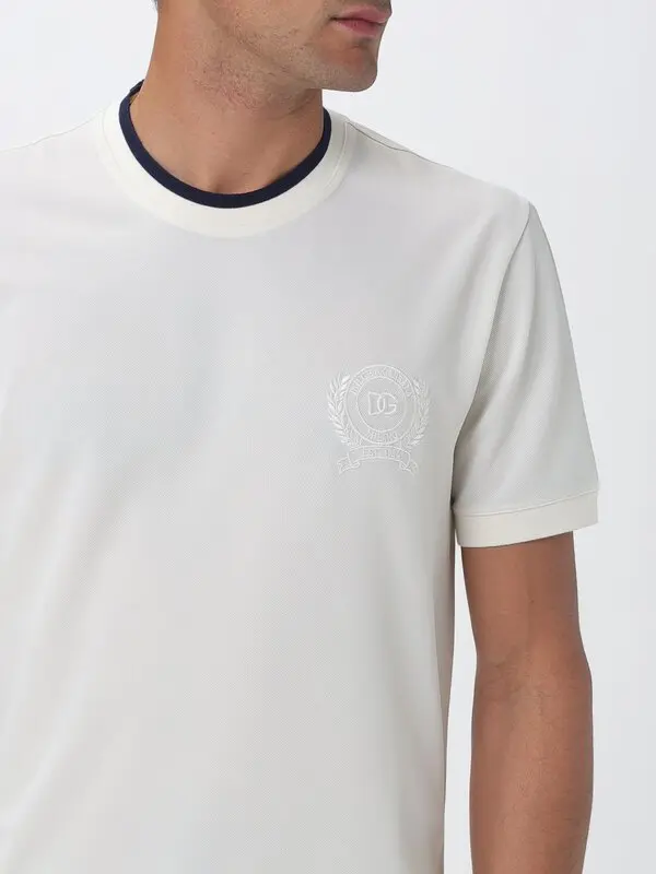 Dolce & Gabbana Technical Piqué T-shirt