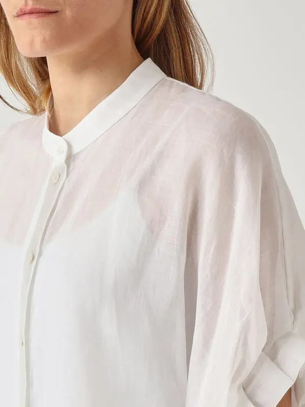 MEIMEIJ Ramie Casual Shirt