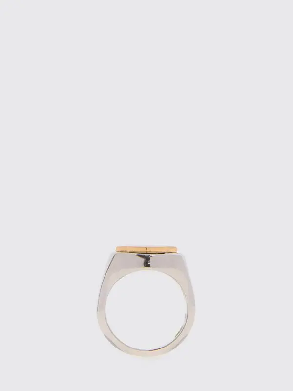 VIVIENNE WESTWOOD Oval Camino Ring With Enamel Orb Logo