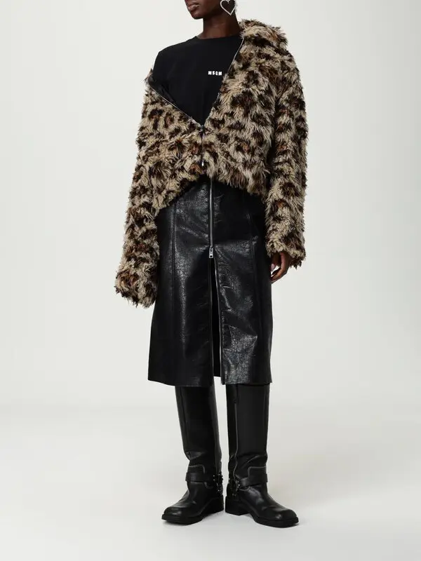 MSGM Fur Coat Colour