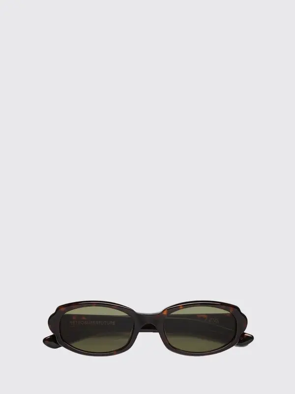 RETROSUPERFUTURE Esatto Oval Tortoiseshell Acetate Sunglasses