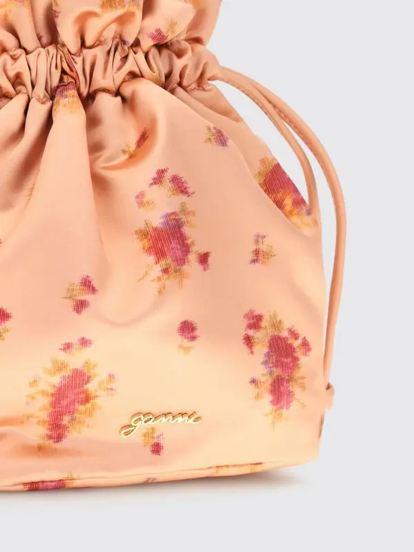 GANNI Printed Recycled Polyamide Pouch