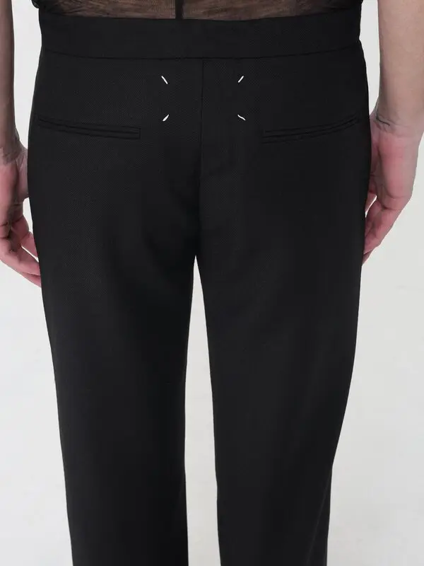 MAISON MARGIELA Slim Fit Trousers With Drawstring