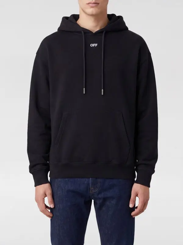 Off-White Cotton Hoodie