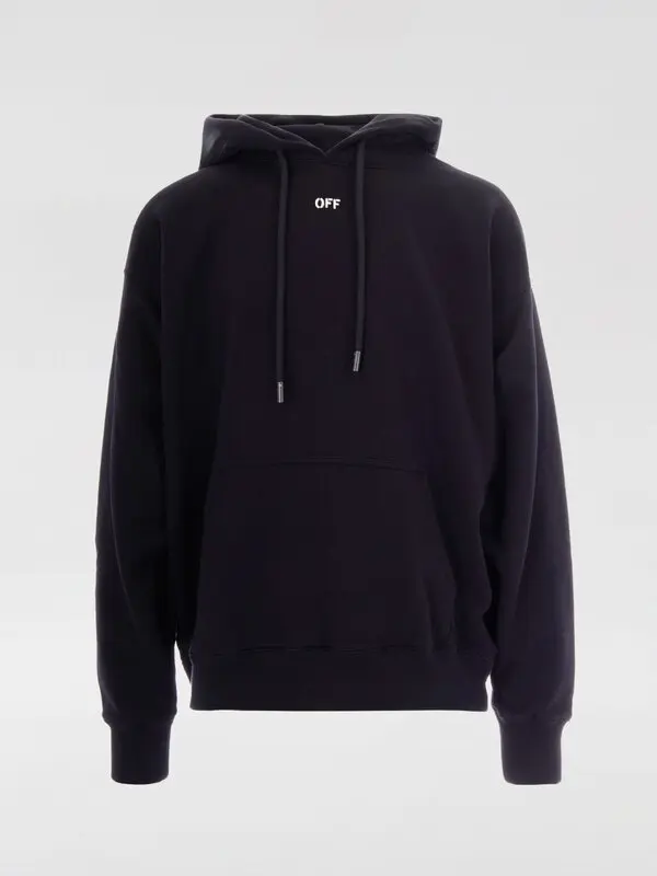Off-White Cotton Hoodie